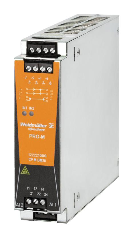 1222210000 - Weidmuller - CP M DM20 DIODE MODULE ROHS COMPLIANT: YES