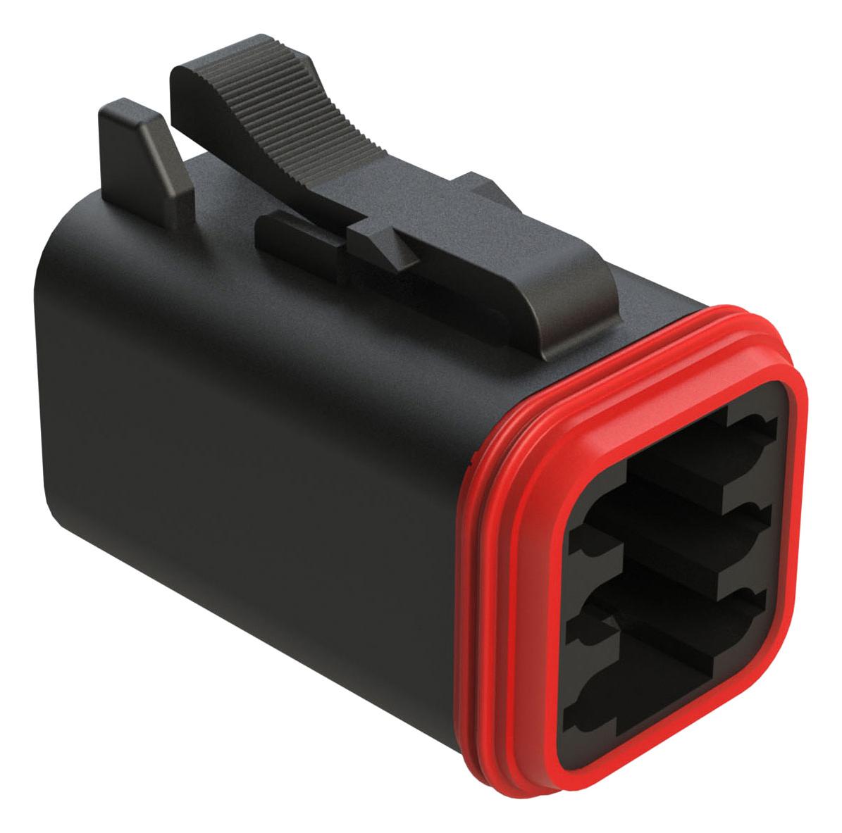 AT06-6S-BLK - Amphenol Sine/tuchel - Carcasa de Conector Automotriz, AT ...