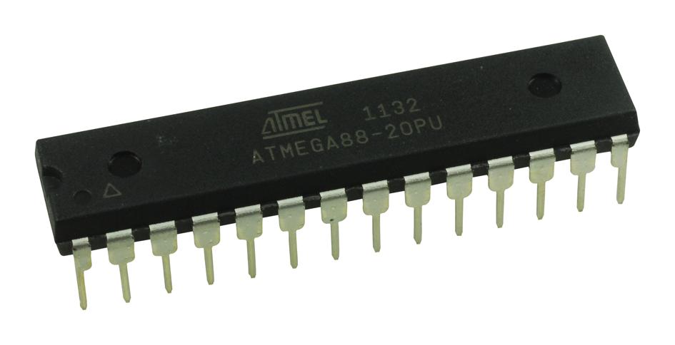 ATMEGA88-20PU - Microchip - MCU de 8 Bits, Baja Potencia, Alto Rendimiento