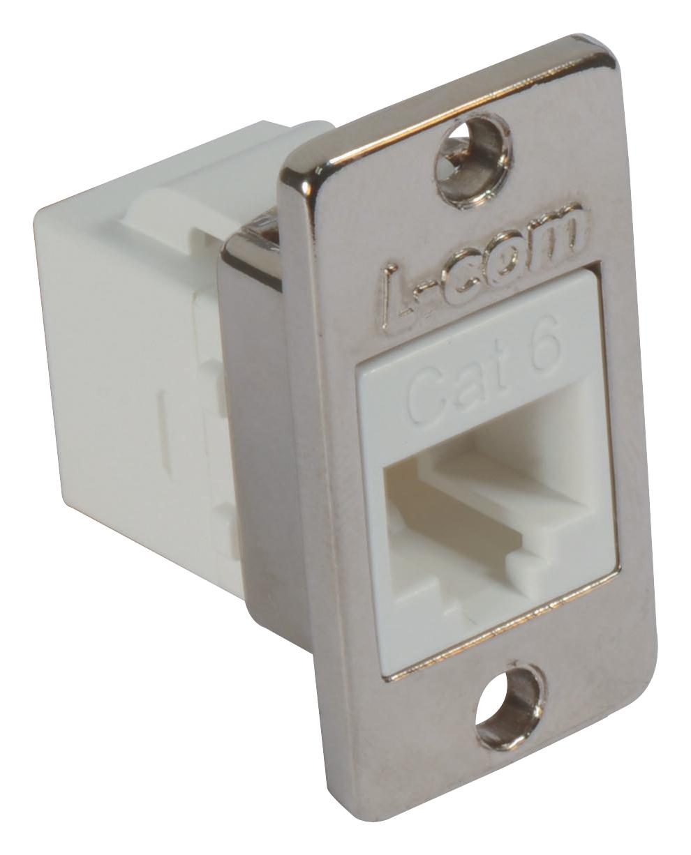 ECF504-C6-MINI - L-com - Adaptador En-Línea, Cat6, RJ45