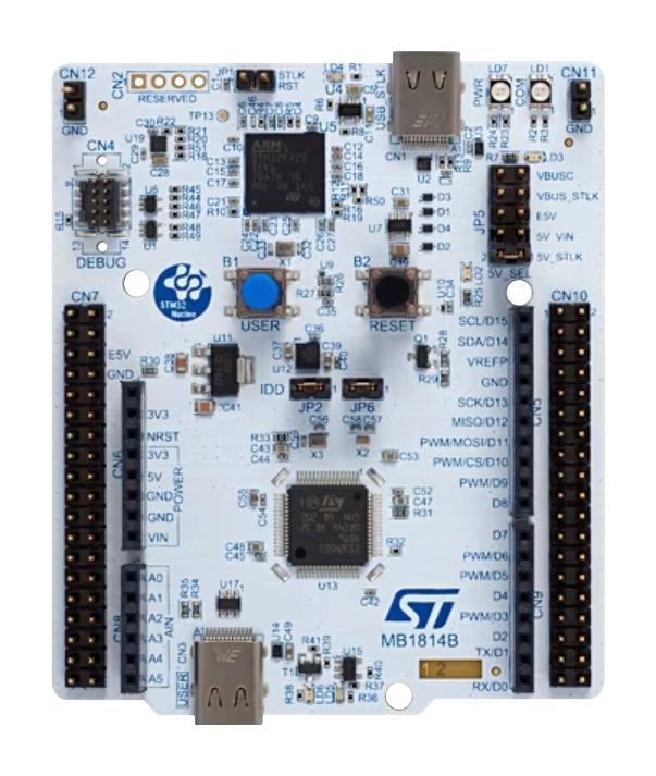 NUCLEO-H503RB - Stmicroelectronics - Kit de Tarjeta Nucleo, STM32H503RBT6, 32 bits