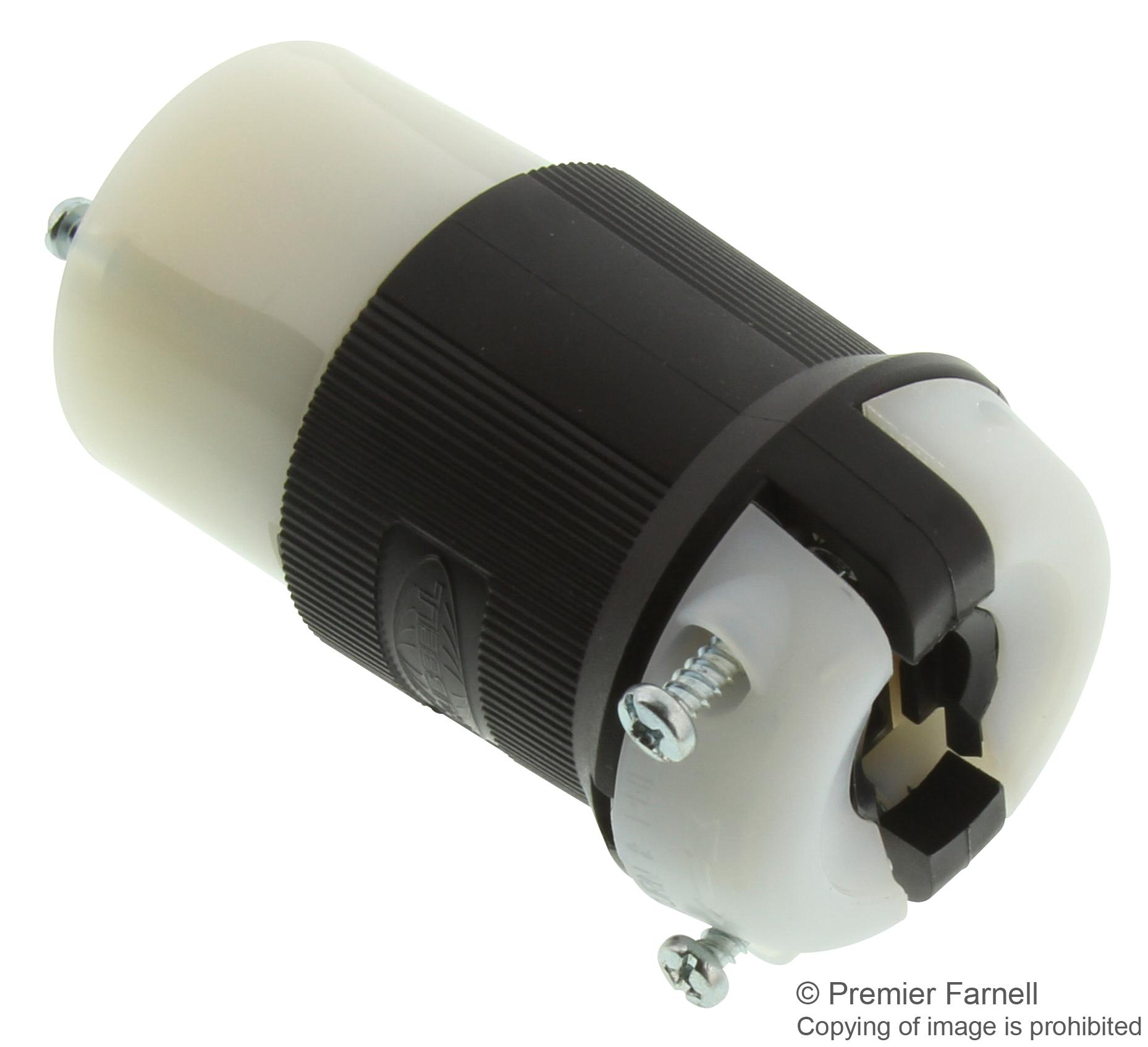 HBL2813 - Hubbell Wiring Devices - Conector de Entrada de Potencia ...