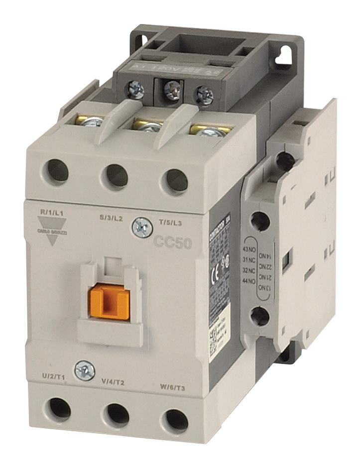 CC50LA120 - Carlo Gavazzi - Contactor, 28 A, Carril DIN