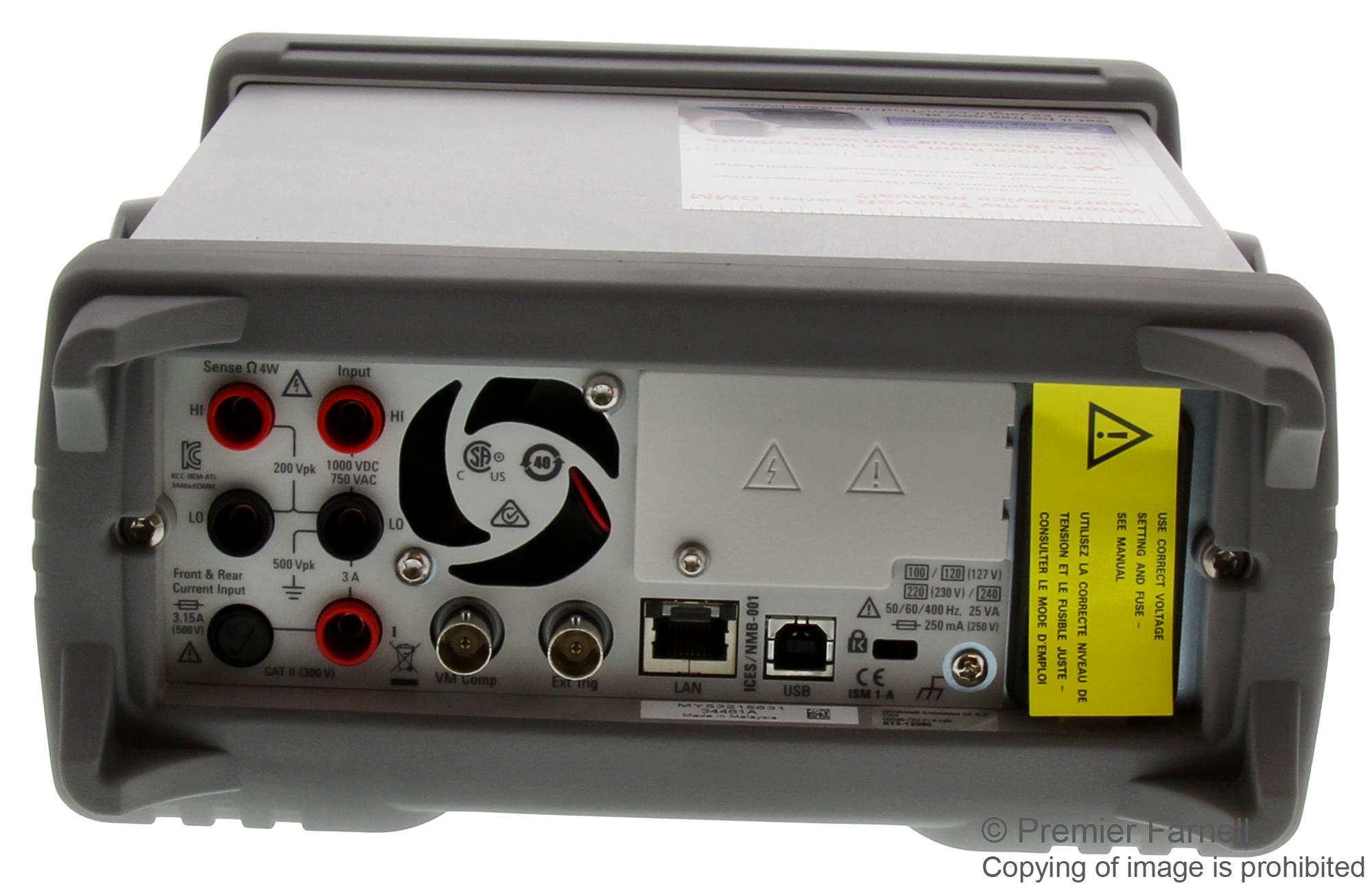 34461A - Keysight Technologies - Multímetro, Serie Truevolt, Promedio