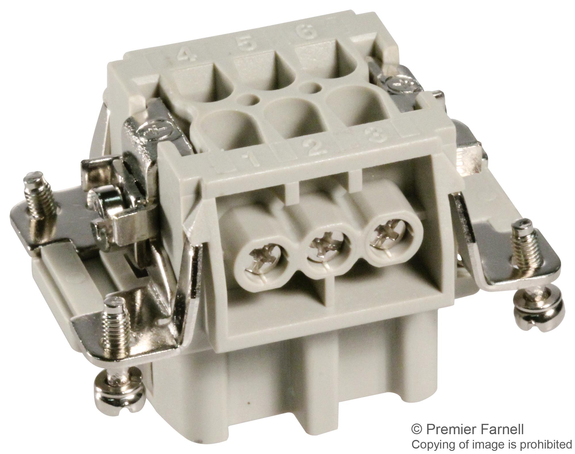 HE-006-F - Amp - Te Connectivity - Heavy Duty Connector, Serie HDC, Inserto