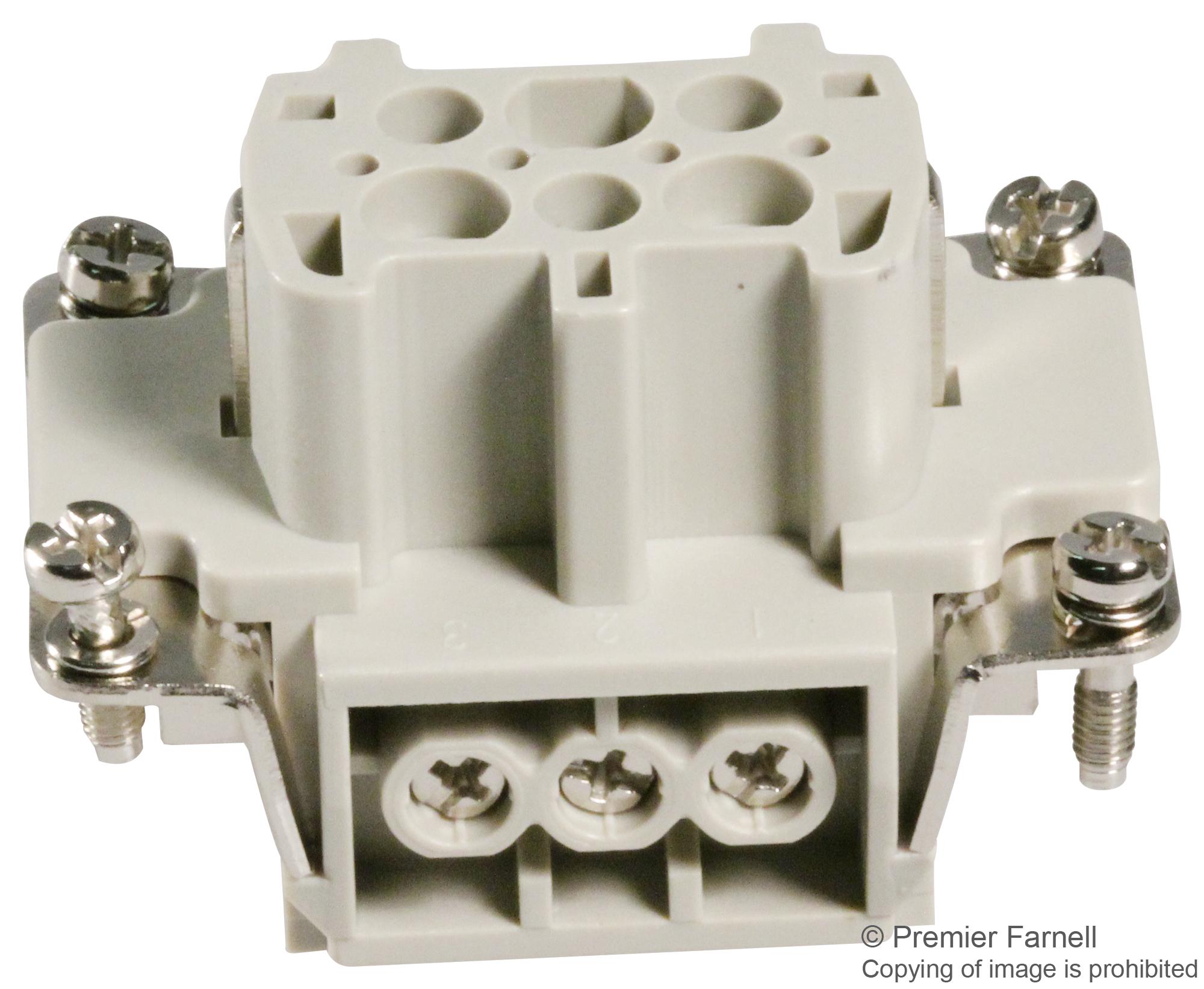 HE-006-F - Amp - Te Connectivity - Heavy Duty Connector, Serie HDC, Inserto