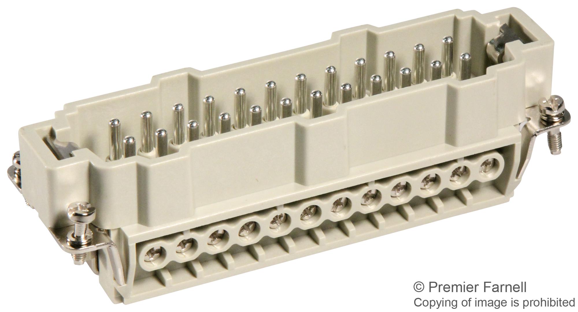HE-024-M - Amp - Te Connectivity - Heavy Duty Connector, Serie HDC, Inserto