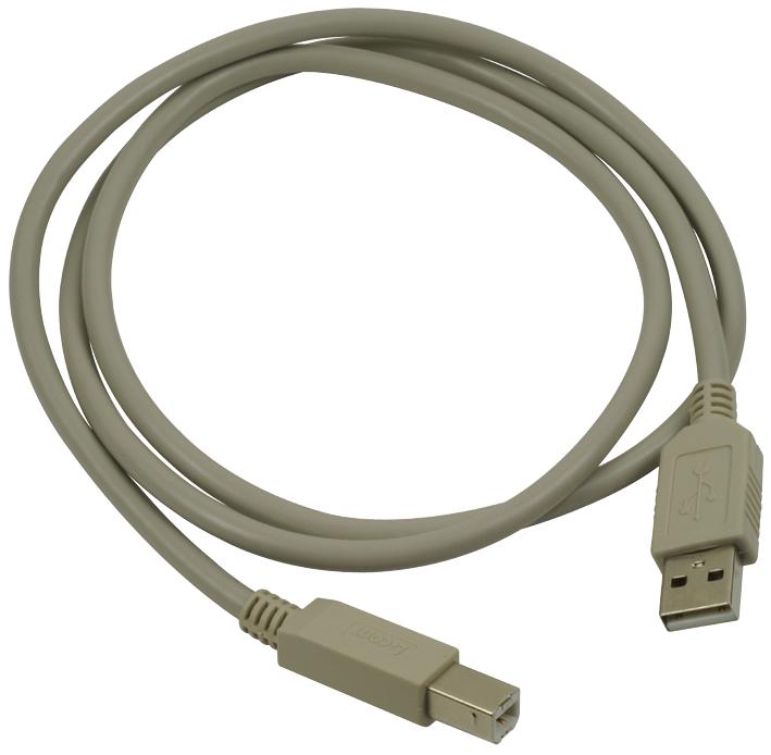 CSMUAB-1M - L-com - USB CABLE, USB A MALE-USB B MALE, 1M