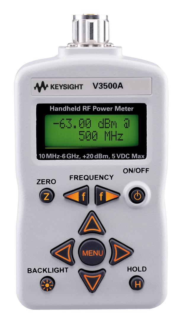 V3500A - Keysight Technologies - Medidor de Potencia de RF, de Mano, Compacto