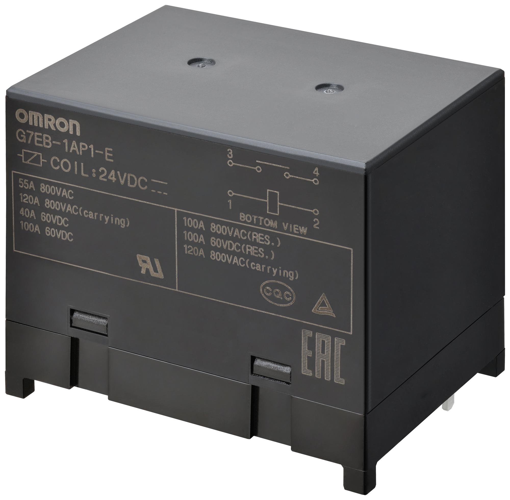 G7EB-1AP1-E DC12 - Omron Electronic Components - Relevador de Potencia ...