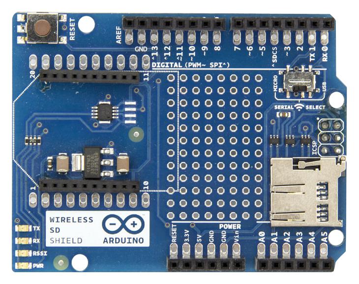 A000065 - Arduino - Shield Wireless SD de Arduino Proto