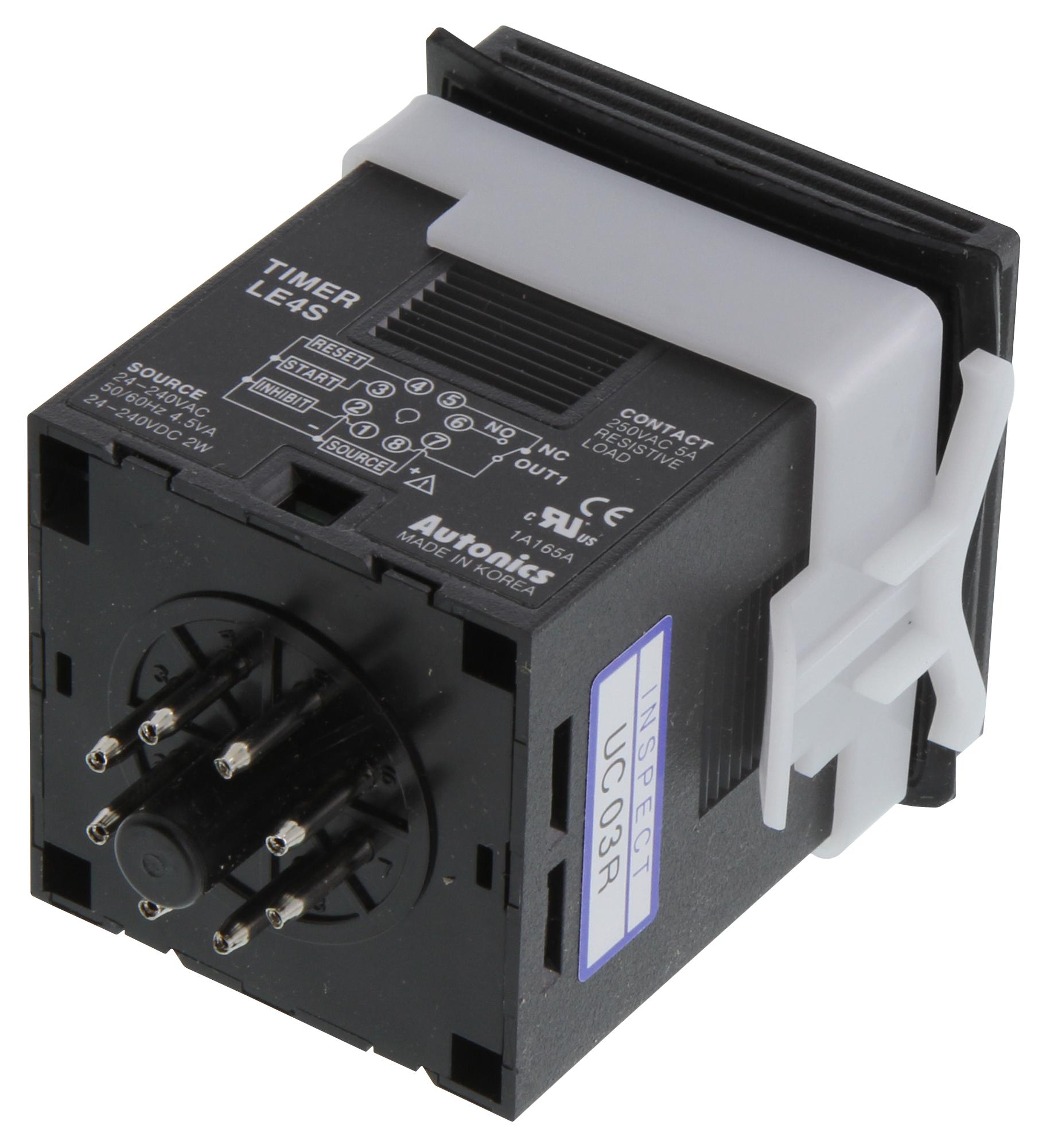 LE4S - Autonics - Temporizador, Serie LE4S, Multifunción