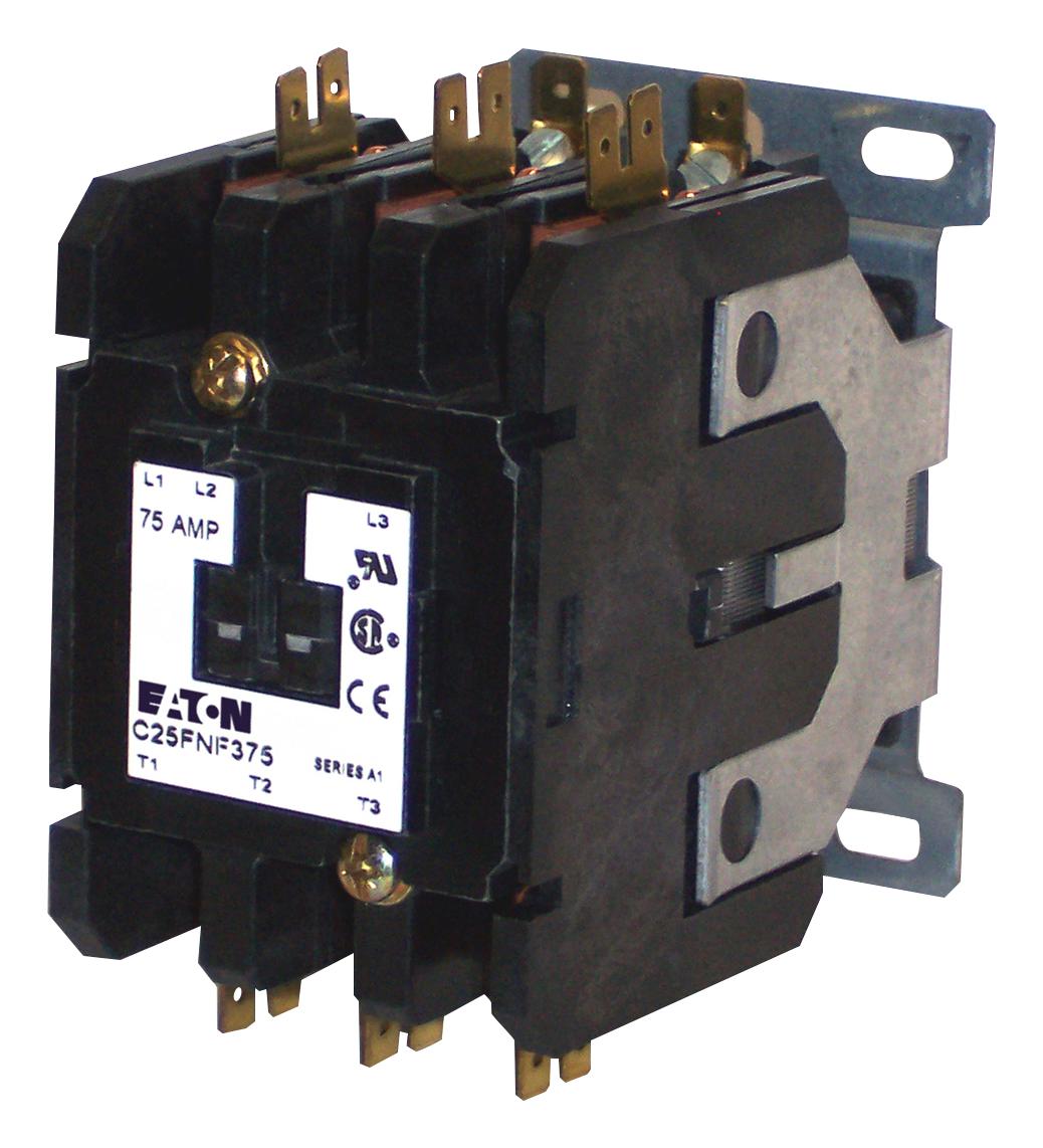 C25FNF375A - Eaton Cutler Hammer - Contactor, 75 A, Montaje en Panel