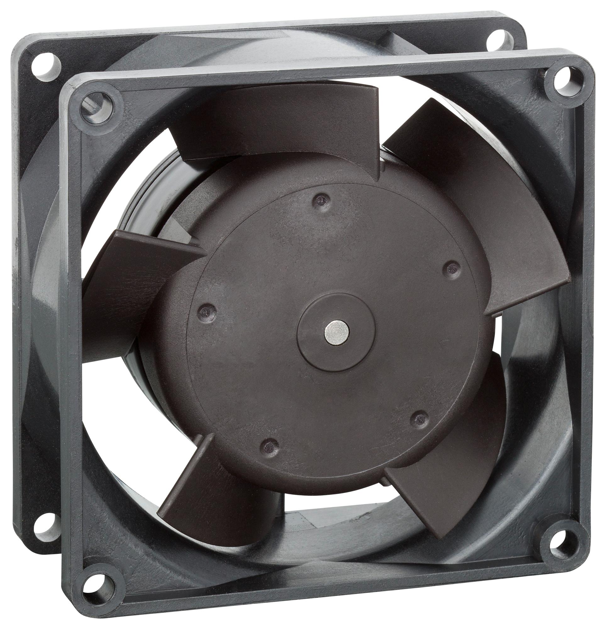 8314HR - Ebm-papst - Ventilador axial de CD, 24 V, Cuadrado