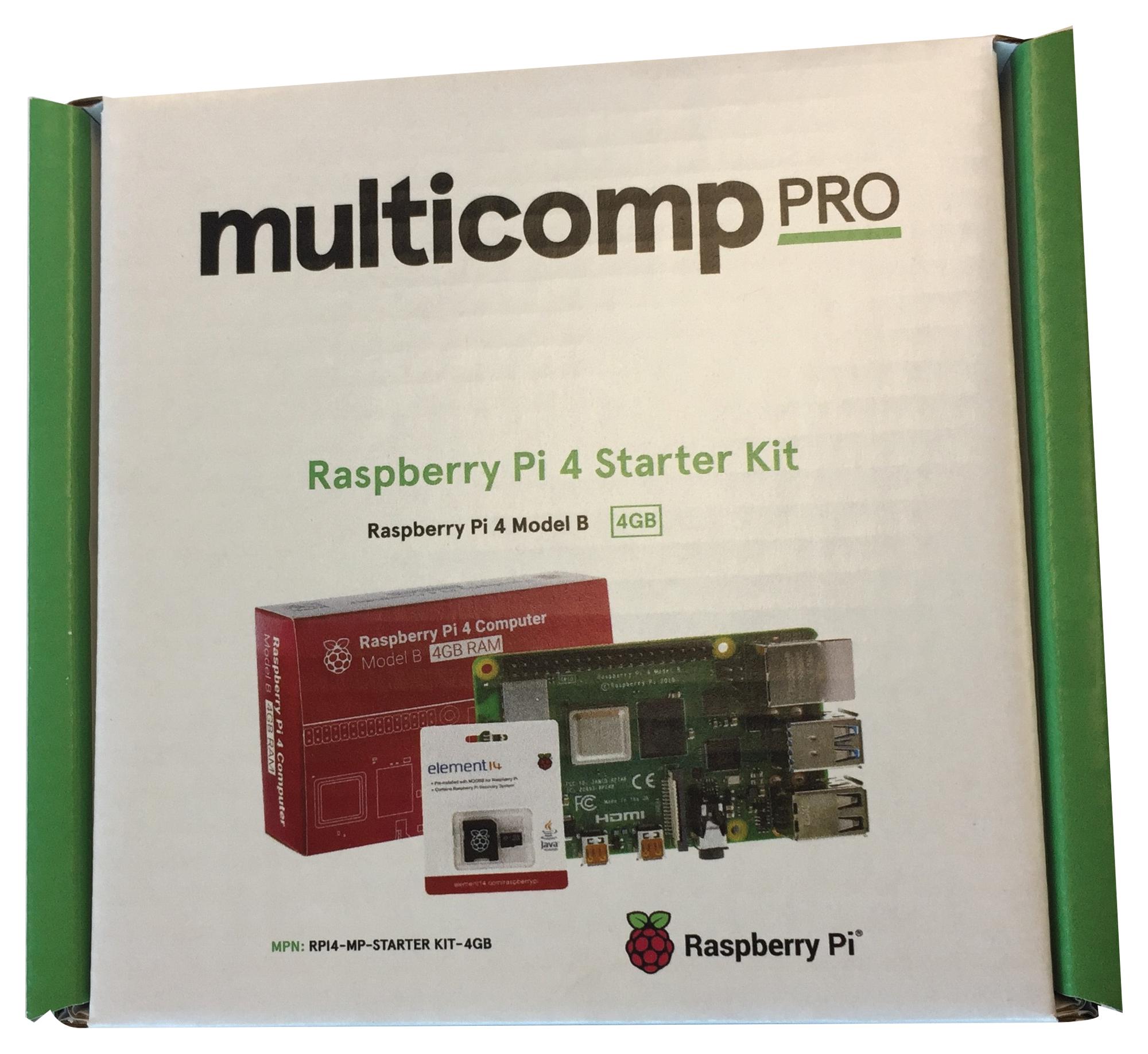 RPI4 MULTIMEDIA KIT. - Raspberry-pi - Kit Multimedia, Raspberry Pi-4GB, BCM2711