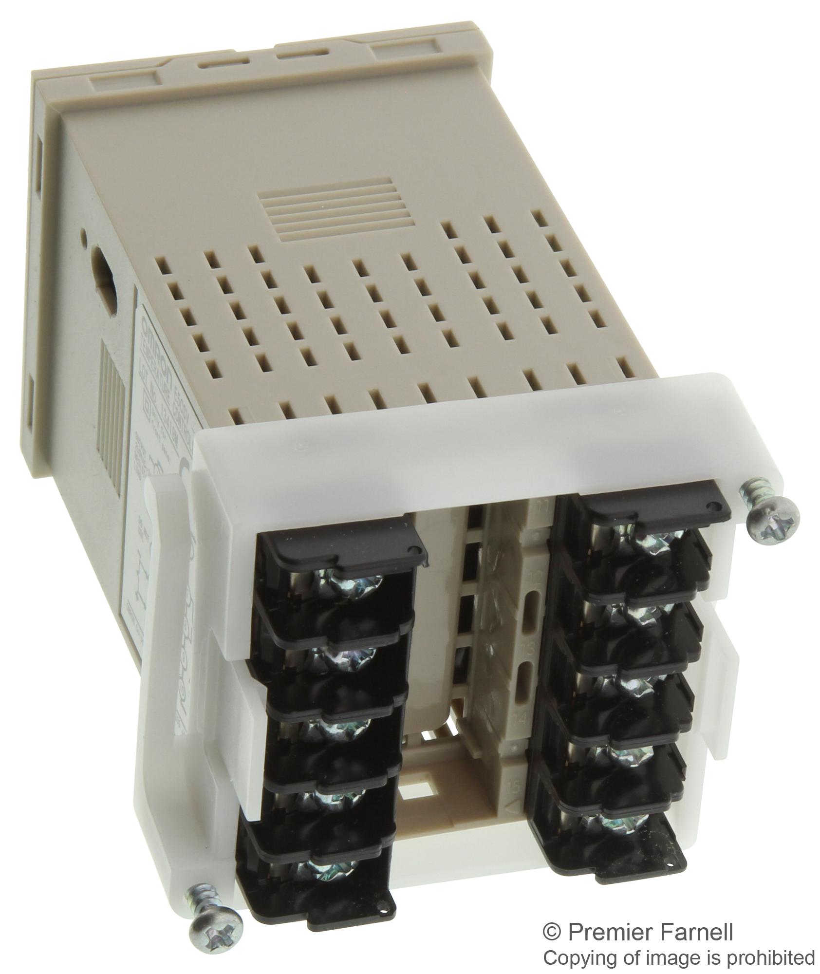 E5CSV-R1KJ-W AC100-240 - Omron Industrial Automation - Controlador de Temperatura, Serie E5CSV ...