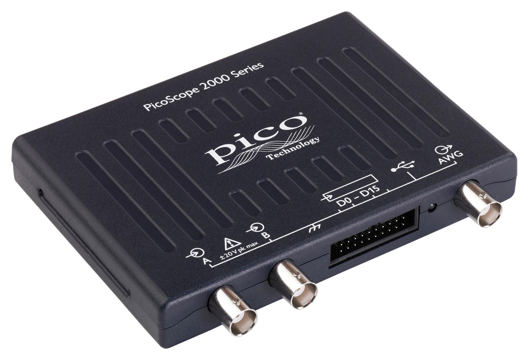 PICOSCOPE 2208B MSO - Pico Technology - Osciloscopio USB PC, Disparo ...