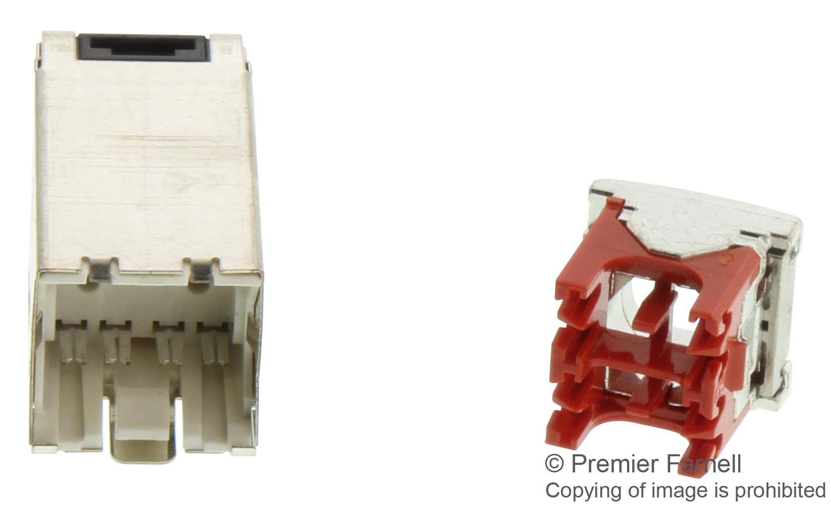 CJS5E88TGY - Panduit - Conector Modular, RJ45 Jack Alambrado, 1 x 1 ...