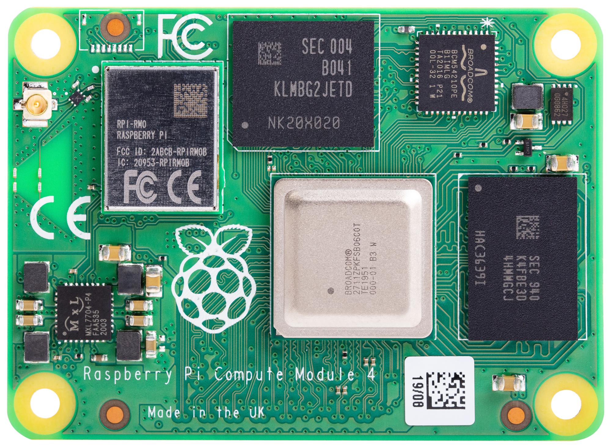 Cm4104032 Raspberry Pi Raspberry Pi Módulo Computador 4 4gb Ram 32gb Emmc