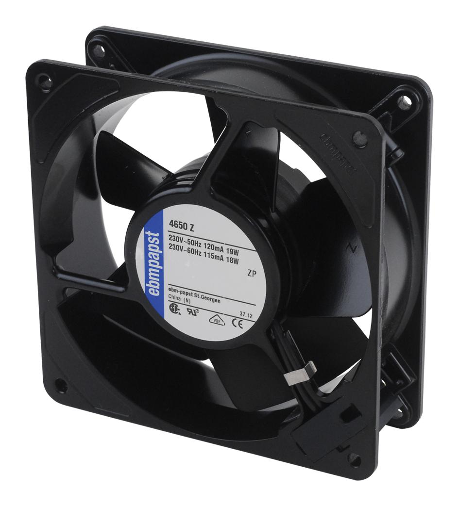 4650Z - Ebm-papst - Ventilador axial de CA, 230V, Cuadrado
