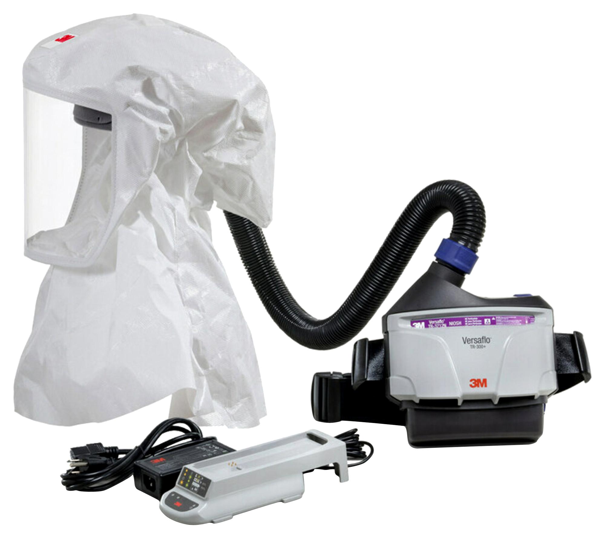 TR-300N+ ECK - 3m - Kit PAPR Fácil Limpieza, Alimentado, Serie Versaflo ...