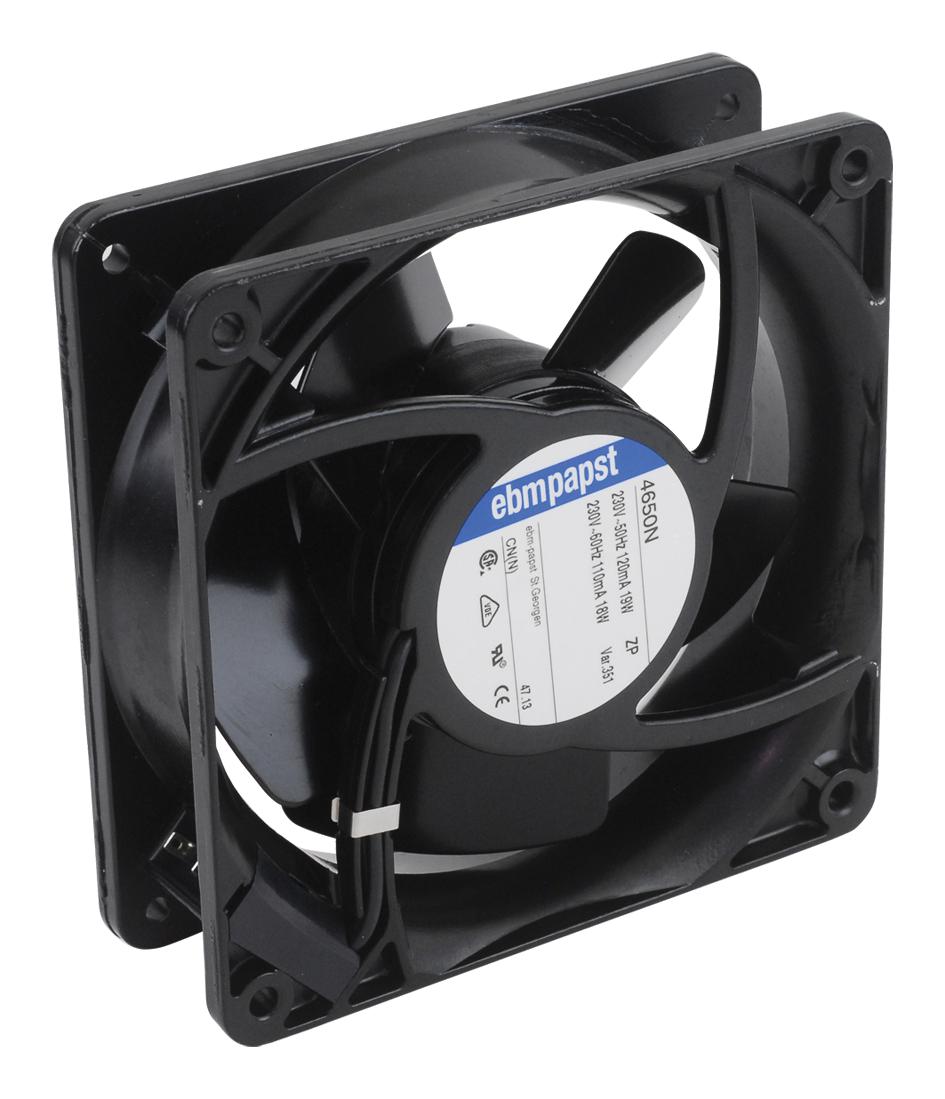 4650N - Ebm-papst - Ventilador axial de CA, 230V, Cuadrado