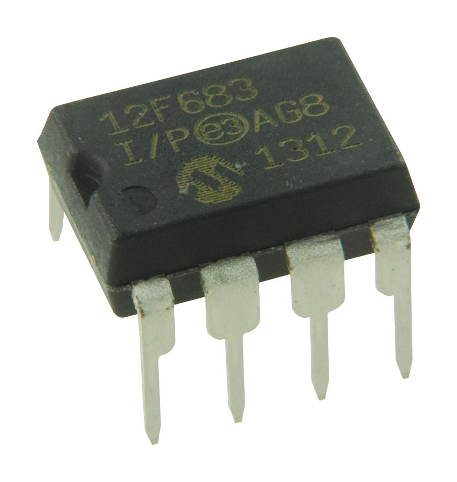 PIC12F683-I/P - Microchip - MCU de 8 Bits, Flash, Serie PIC12 Family PIC12F6xx Microcontrollers