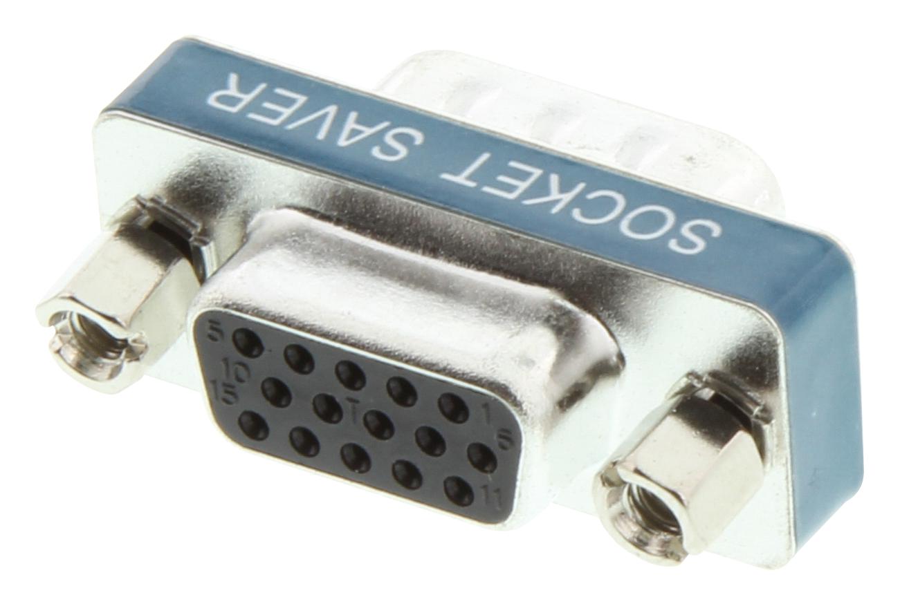 DGBH15MF - L-com - Adaptador para Conector D Sub, D Sub de Alta Densidad, Plug