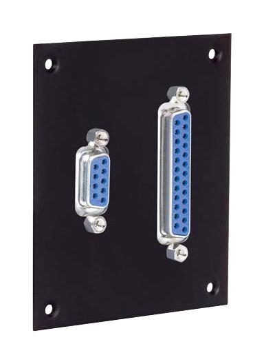 USP-DB9-25FB - L-com - Panel de Conexiones, DB9+DB25 H/H, D Sub Adapter