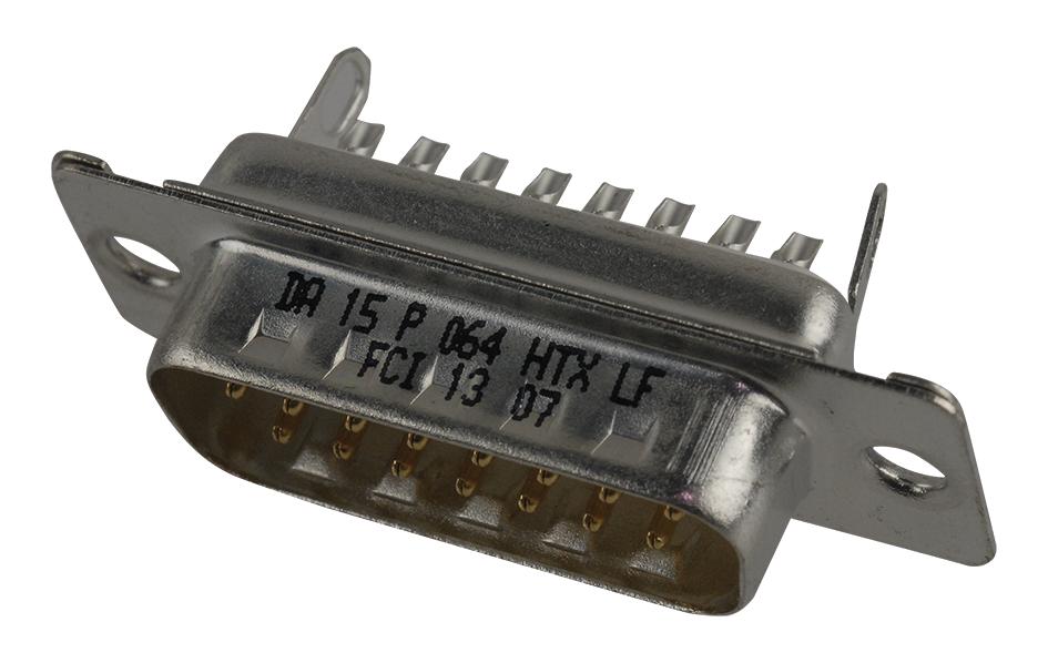 DA15P064HTXLF - Amphenol Communications Solutions - Conector D Sub, DB15, 15 Contactos