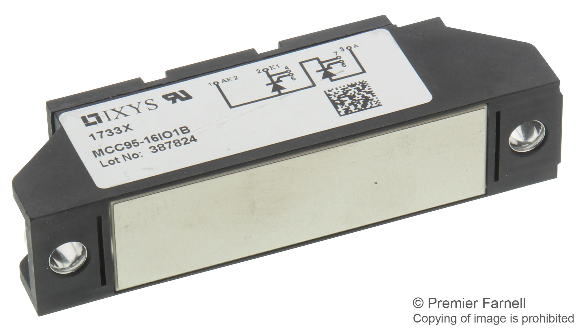 MCC95-16IO1B - Ixys Semiconductor - Módulo de Tiristores, Conectado en ...