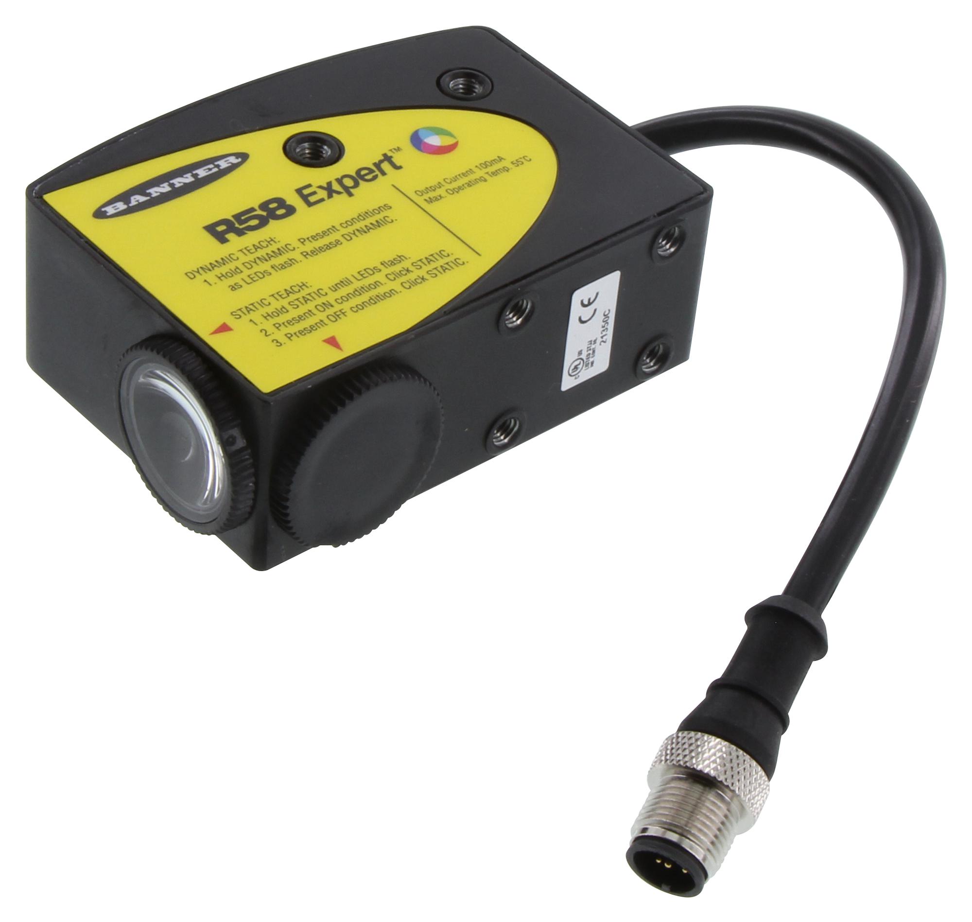 R58ECRGB1Q - Banner Engineering - Sensor Fotoeléctrico, Serie R58 ...