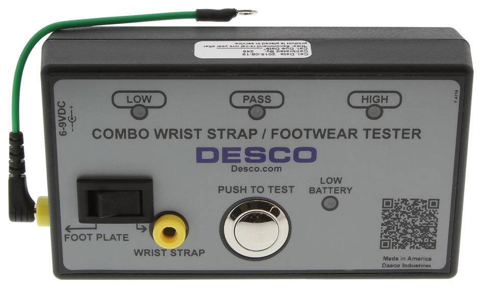 19280 - Desco - Probador de ESD, LED, 20 %