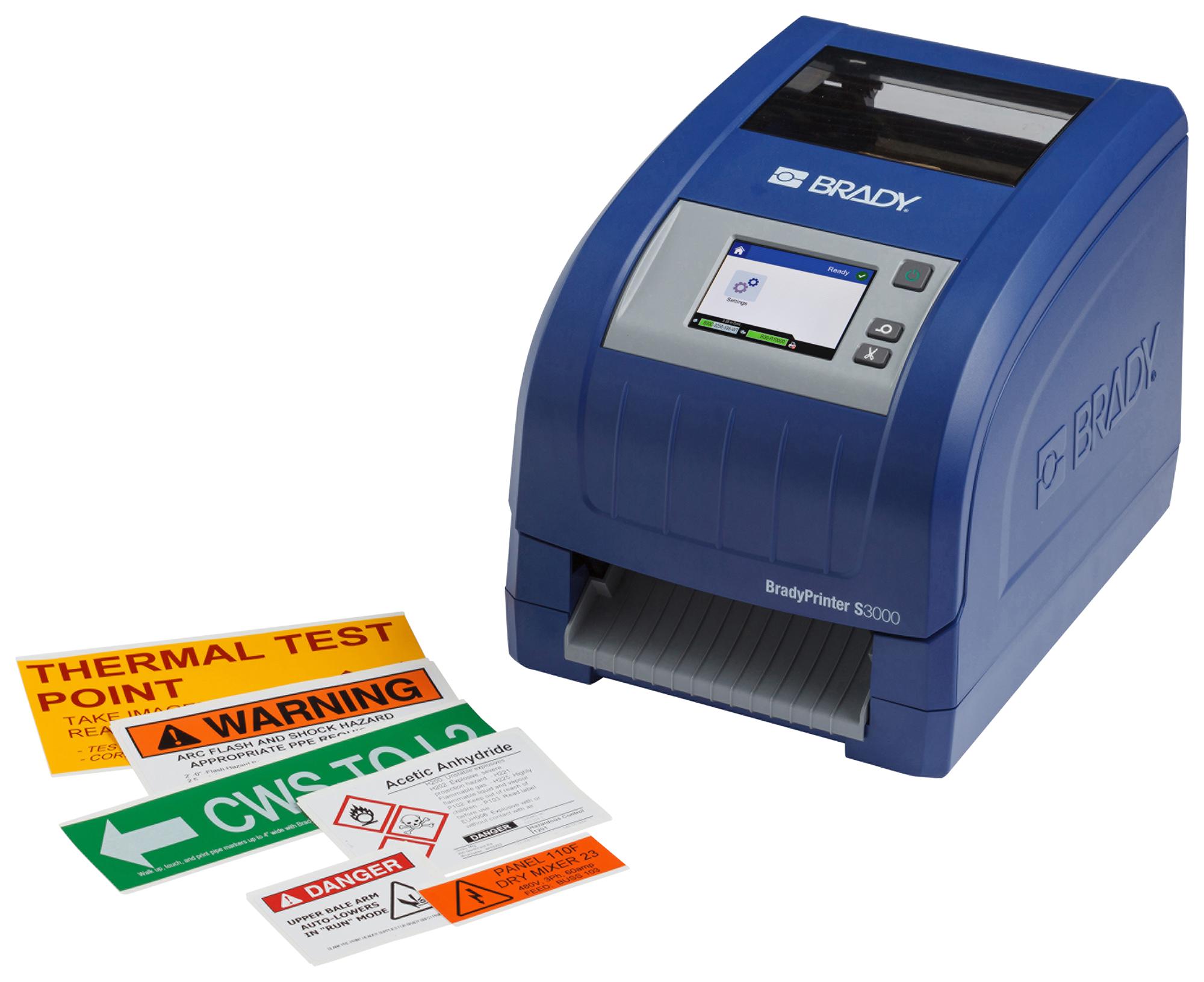 BRADYPRINTER S3000 SIGN AND LABEL PRINTER ROHS COMPLIANT: YES