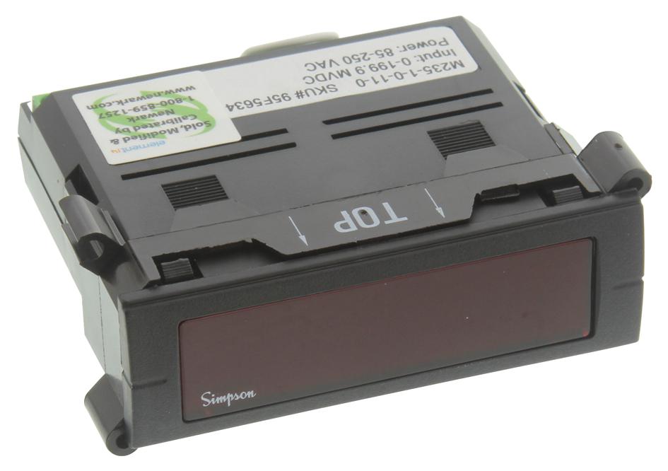 M235 1 2 71 0 Simpson Process Meter Lcd Mini Max M235 Series