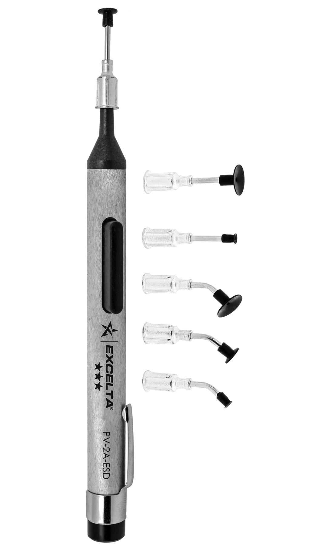 PV-2A-ESD - Excelta - Kit de Pluma de Vacío, 0.5" A x 6" L, Serie Pen-Vac