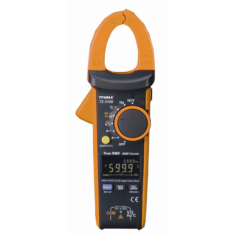 72-3100 - Tenma - Clamp Meter, Digital, True RMS