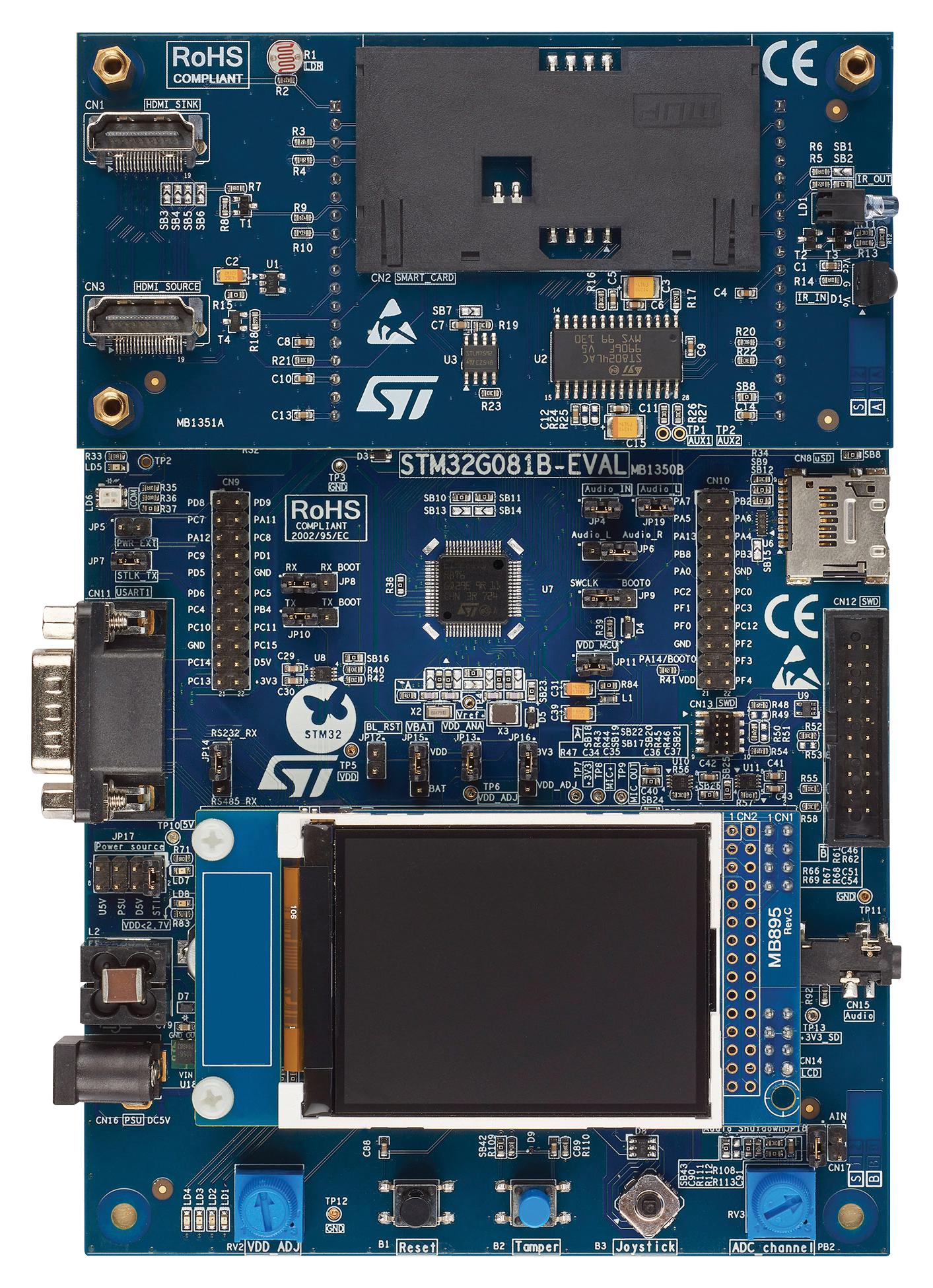 STM32G081B-EVAL - Stmicroelectronics - Kit de Evaluación Embebido ... STM32G081B-EVAL - Stmicroelectronics - Kit de Evaluación Embebido ...