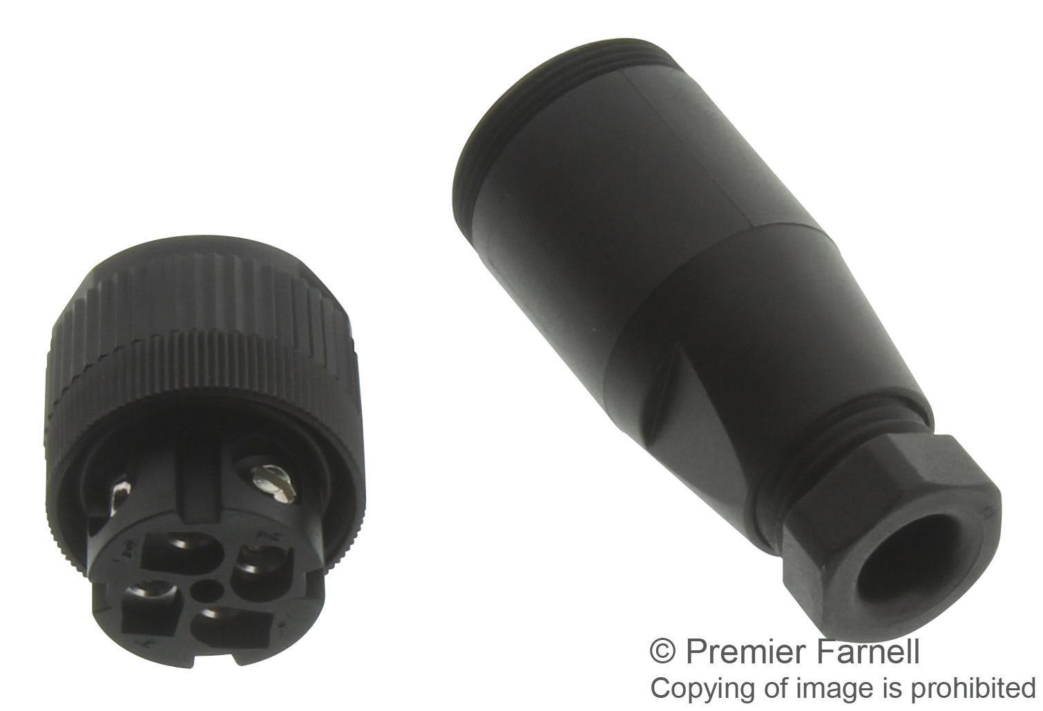 B 8141-0 - Turck - Conector para Sensor, Cableable en Campo, M12