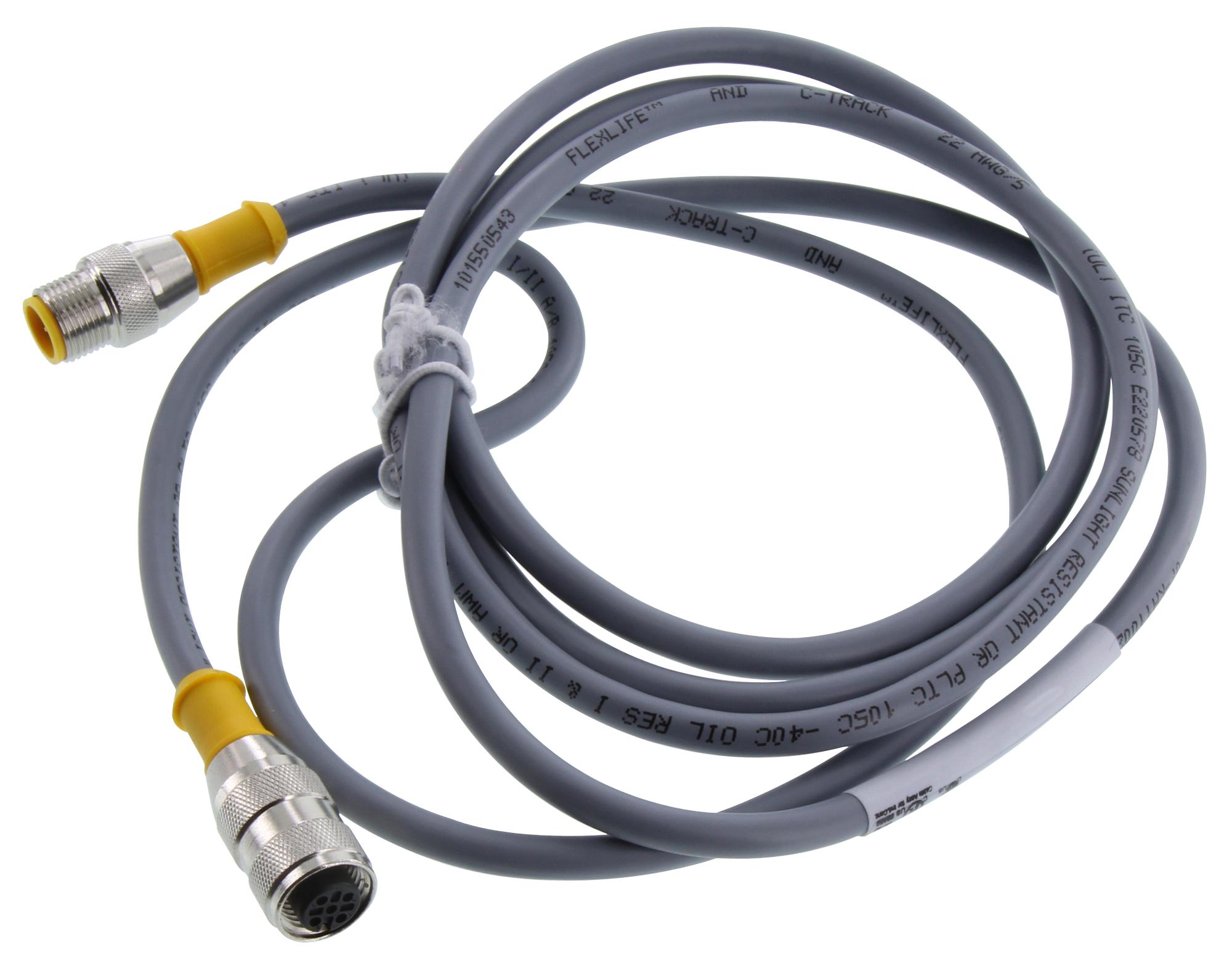RK 4.5T-2-RS 4.5T - Turck - Cable de Sensor, Eurofast, M12 Macho