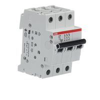 S203-C6 - Abb - CIRCUIT BREAKER, THERMAL MAG, 3 POLE