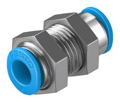 153377 - Festo - PUSH-IN BULKHEAD FITTING, 6MM, M12 X 1 ROHS COMPLIANT: YES
