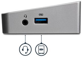 USB3DOCKH2DP - Startech - DOCK STATION, TRIPLE MONITOR, 4K