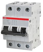 S203-B16 ABB, CIRCUIT BREAKER, THERMAL MAG, 3 POLE | Newark Electrónica México