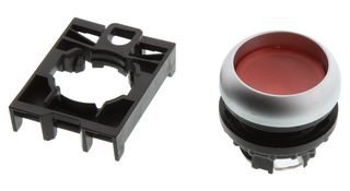 M22-DRL-R - Eaton Moeller - ILL MTN PB SIL-BZL FLSH RED ROHS COMPLIANT: NO