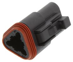 DT06-3S-P012 - Deutsch - Te Connectivity - AUTOMOTIVE HOUSING, PLUG, 3POS