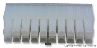 39-01-2200 - Molex - Connector Housing, Pull Tabs, UL 94V-2