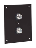 USP2FDB L-COM, Panel de Conexiones, F Coaxial Adapter, 2 Puertos ...